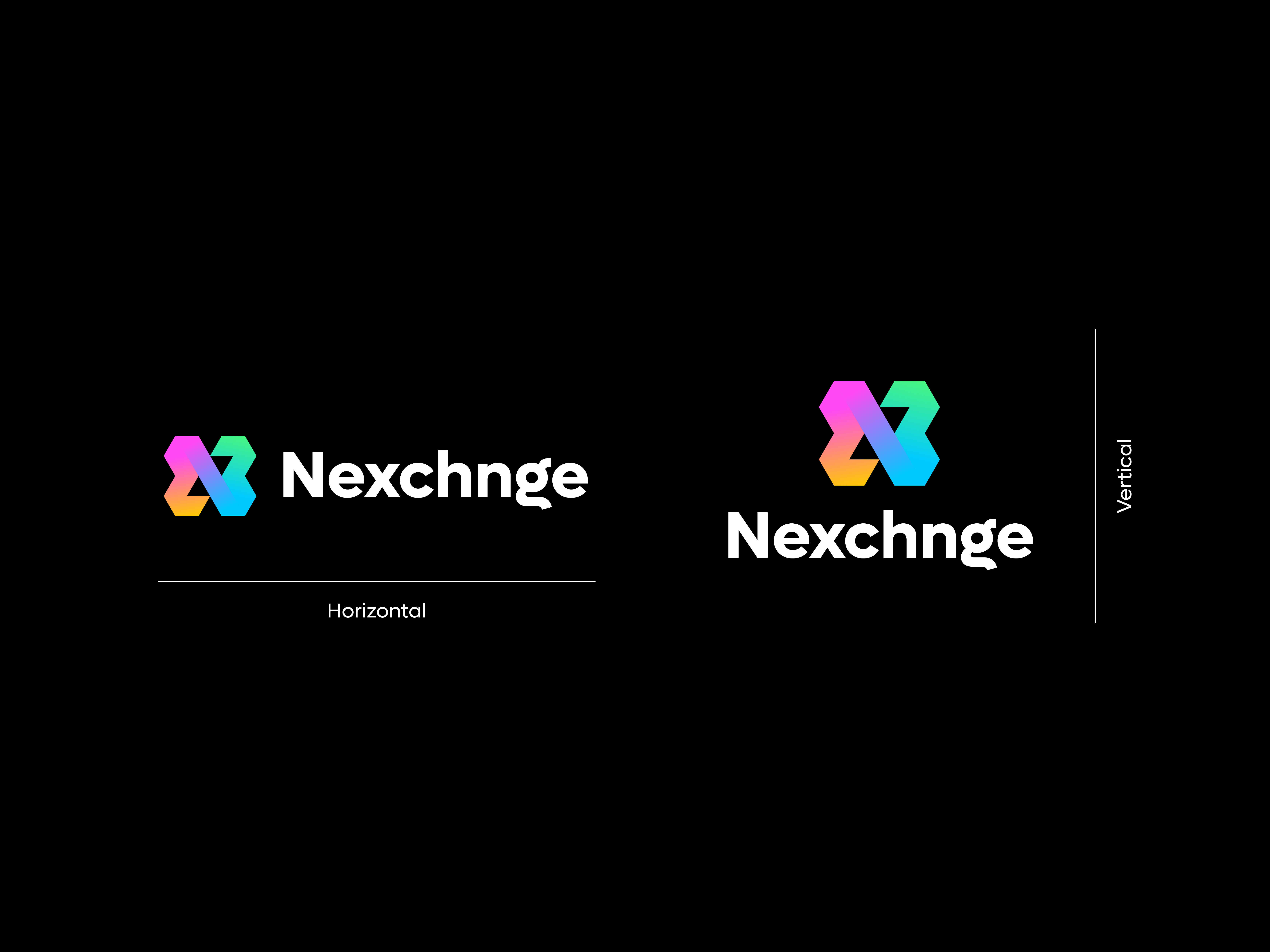 Crypto Currency Exchange Logo Concept | Colorful Monogram Design by ...