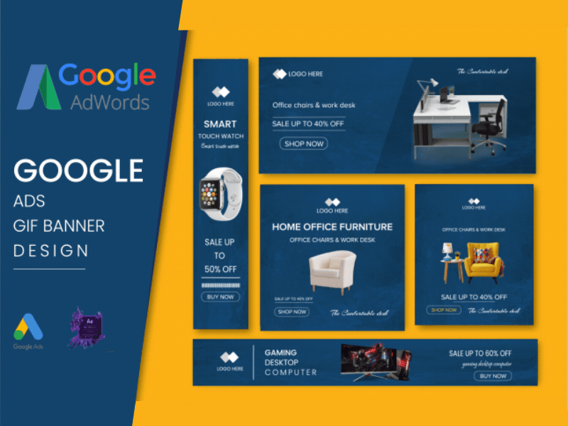 Animated GIF Banner Design by Md Rakibul Islam on Dribbble