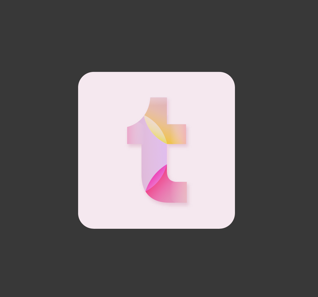 Tumblr App Icon - Rebound by Alexis on Dribbble