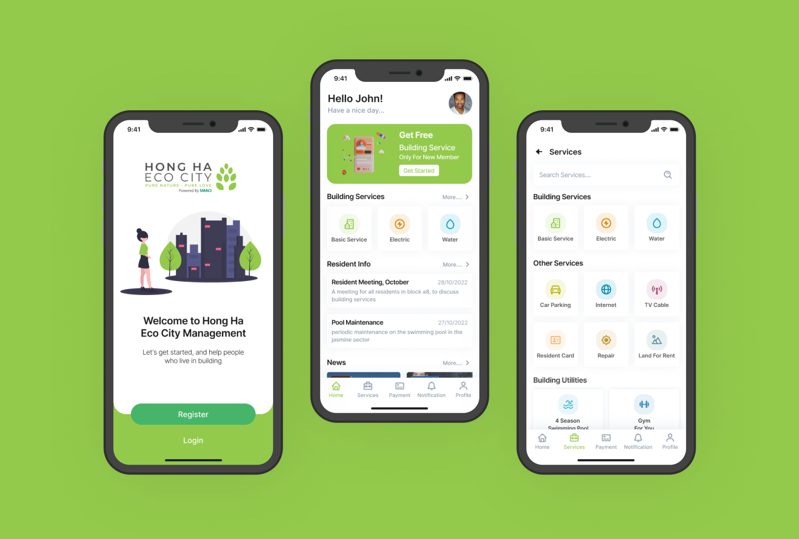 Building Services App Design by Creative Designer on Dribbble