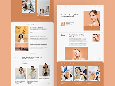 Beauty Clinic Figma Design Template by Elmous - Your Digital Partner on ...