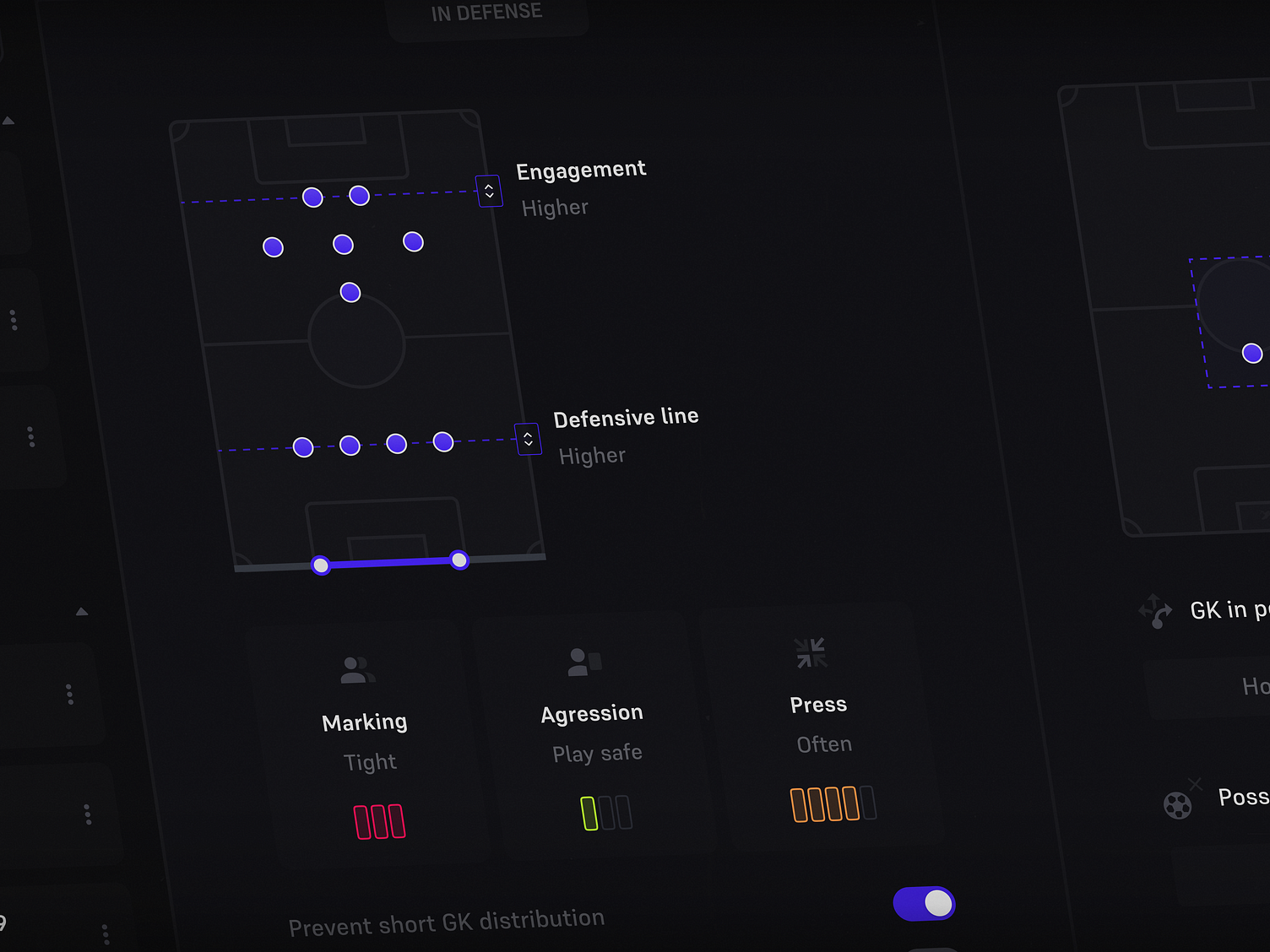 Football Manager - Tactic Screen redesign • Case Study by Piotr Kosmala ...