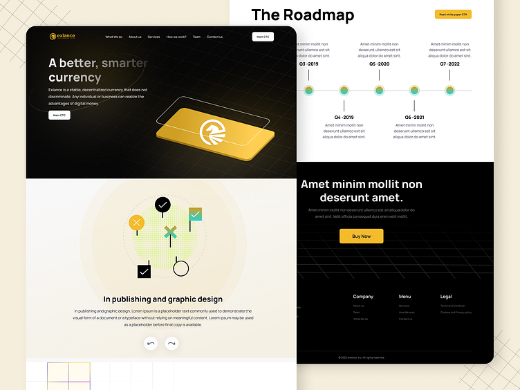Smart Currency - website by Caliber design on Dribbble
