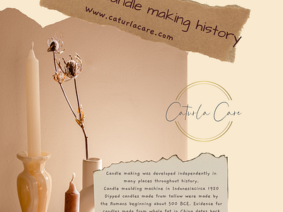 Candle Making History by Daisy Monterroso on Dribbble