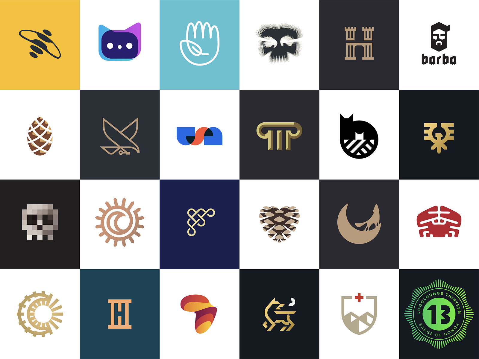 LogoLounge 13 by Dalibor Pajic on Dribbble