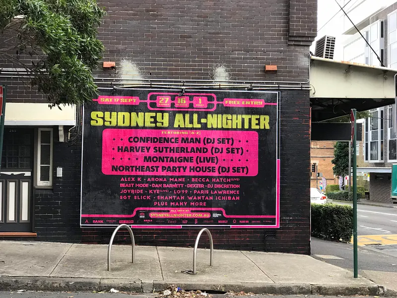 Street Poster Sydney designs, themes, templates and downloadable ...