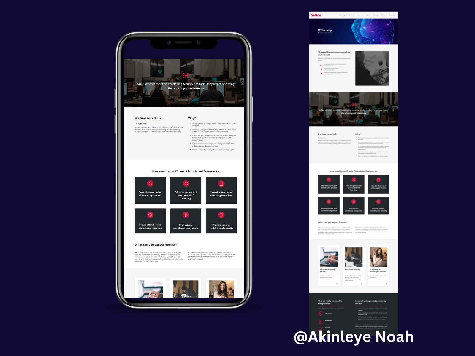 A Development Coaching Website by Timi Akinleye on Dribbble