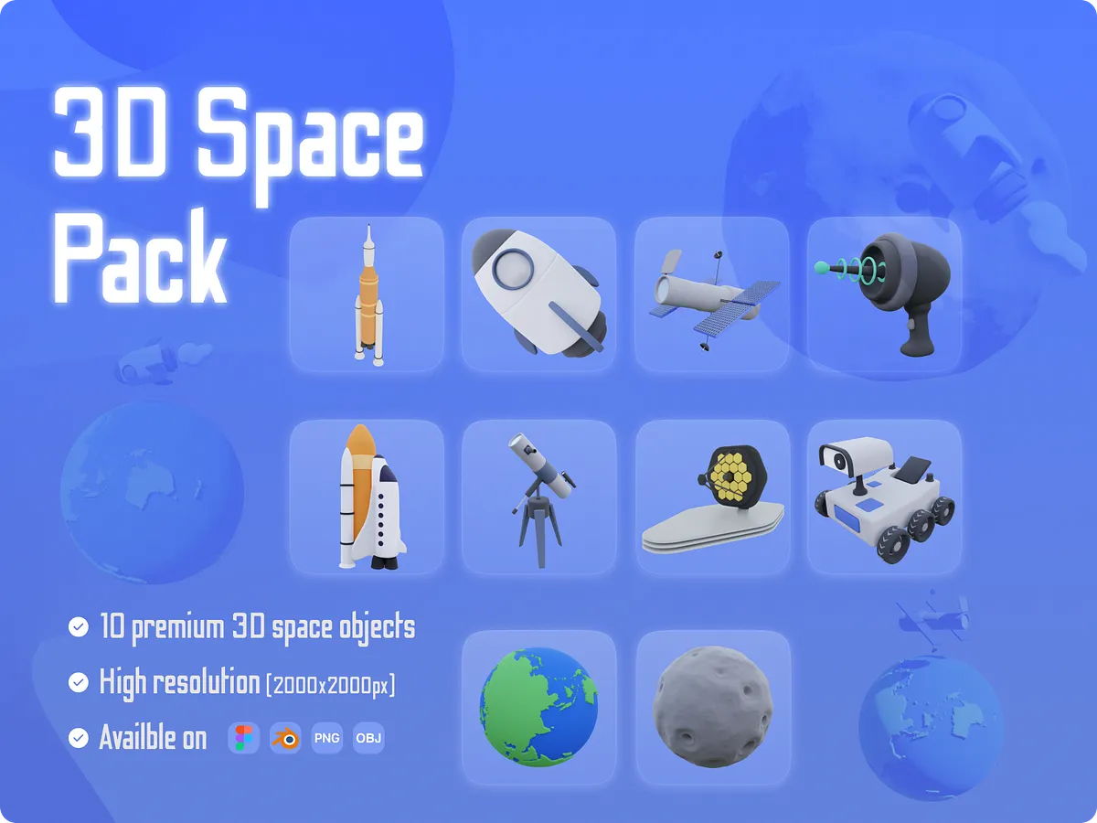 Browse thousands of 3D Space images for design inspiration | Dribbble