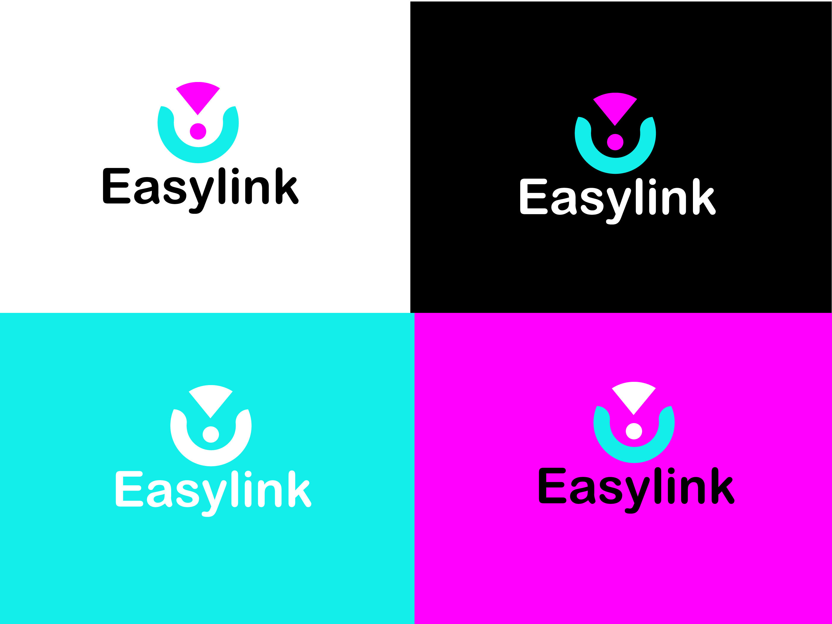 Easylink logo design, logo design, brand mark, symbol by Md Azizul ...