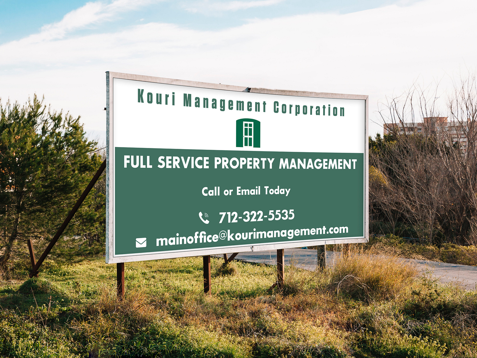 Billboard, Signage, Signboard for Property Management by XheheryarGfx ...