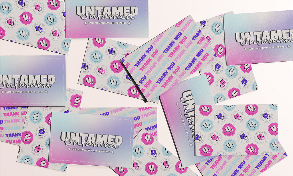 business card design for untamed by Design by rim_studio on Dribbble