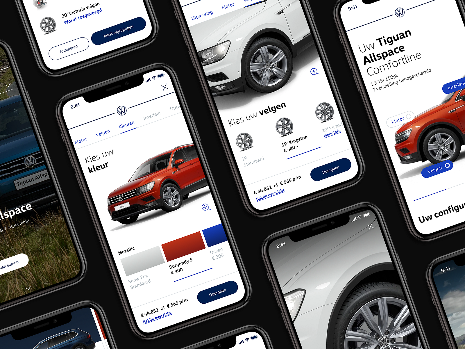 Volkswagen Car Configurator by Joost Huver on Dribbble