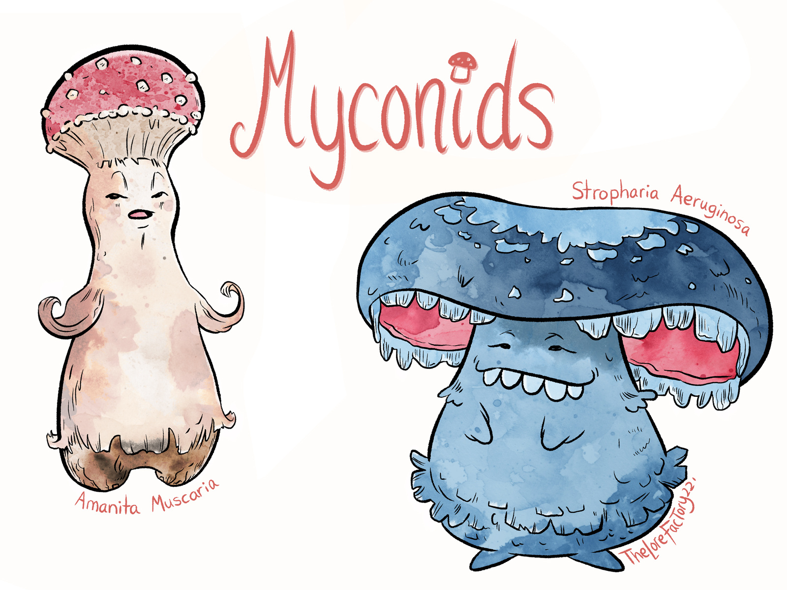 Myconids Collection Pt.1 by Nicole Hardy on Dribbble