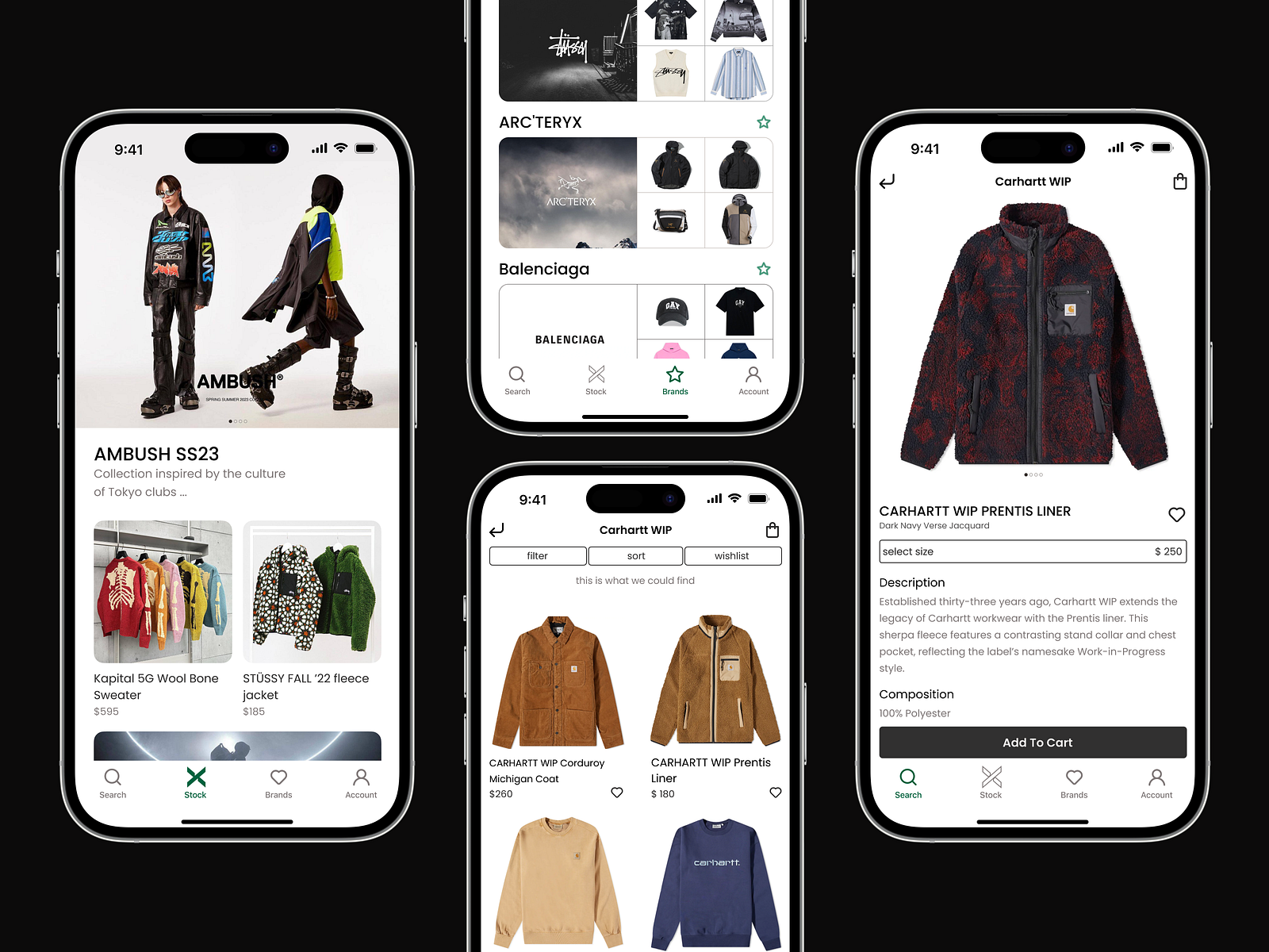 StockX concept app by Laid on Dribbble