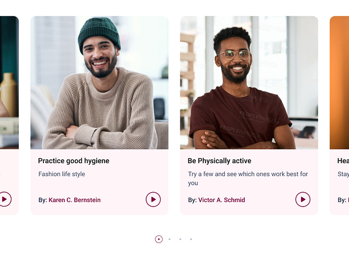 Browse thousands of Carousel UI images for design inspiration | Dribbble