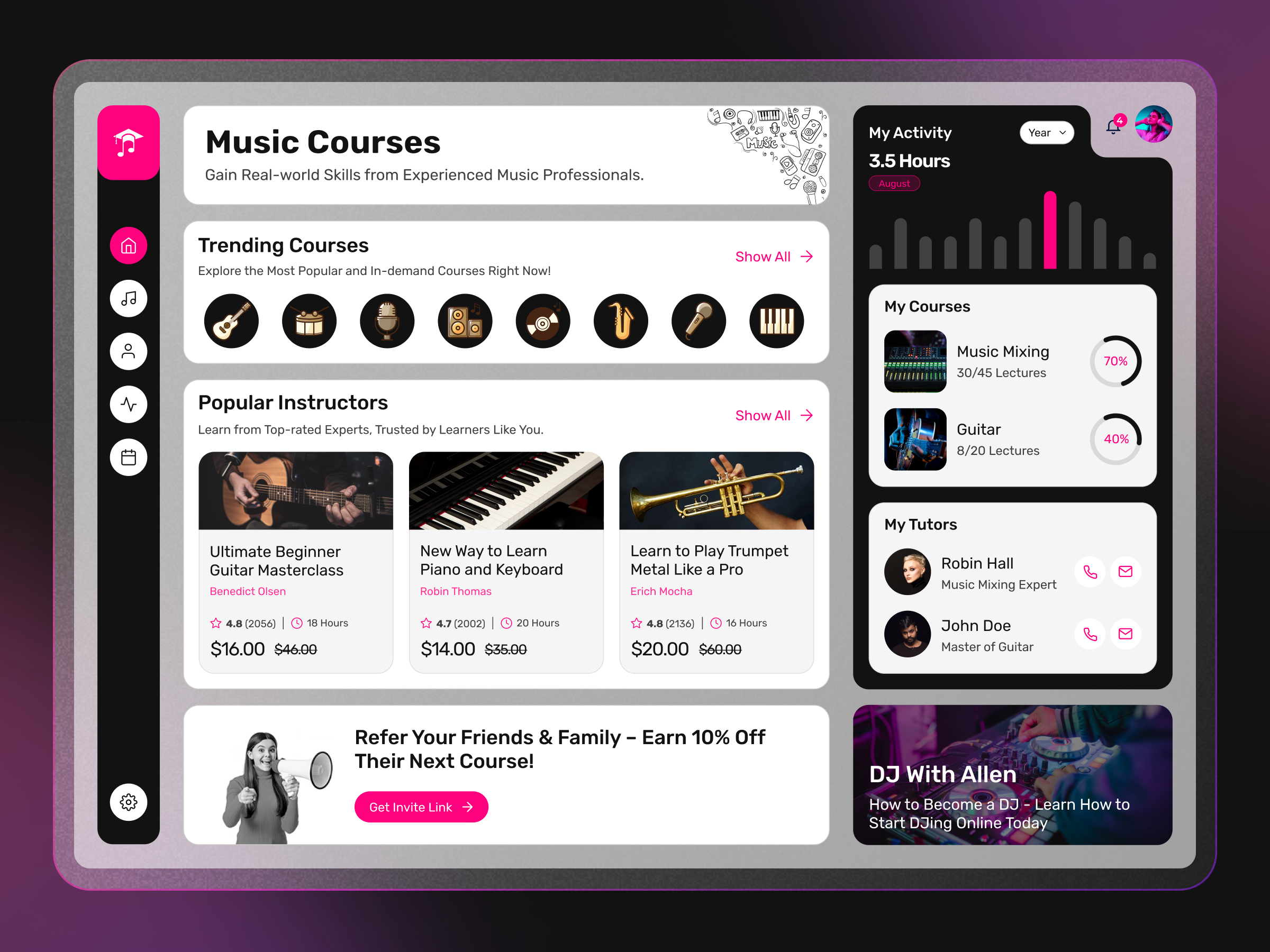 Browse thousands of Course Card UI images for design inspiration | Dribbble