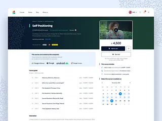 Course Page designs, themes, templates and downloadable graphic ...