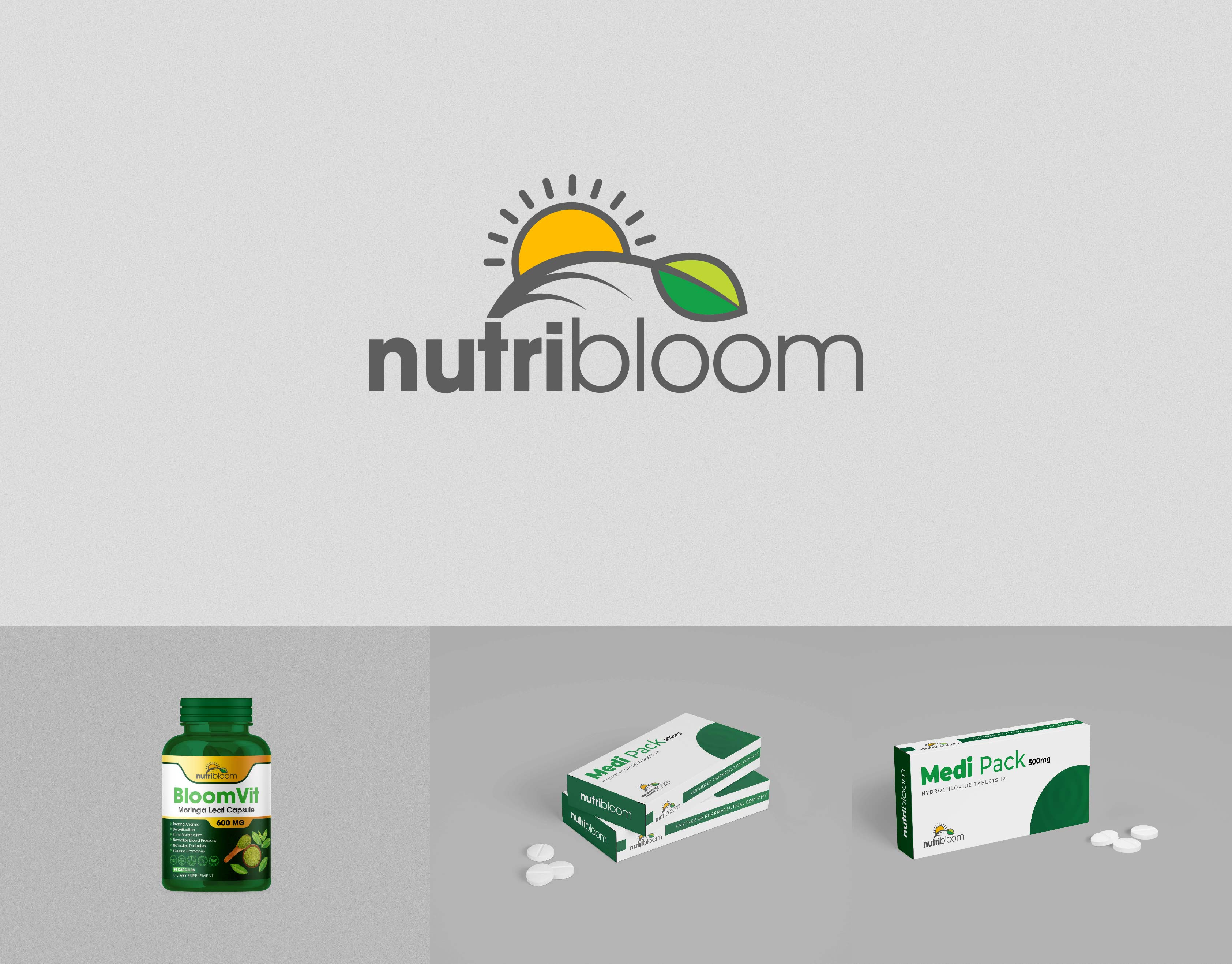 Pharma logo Design by Muhammad Ismail on Dribbble