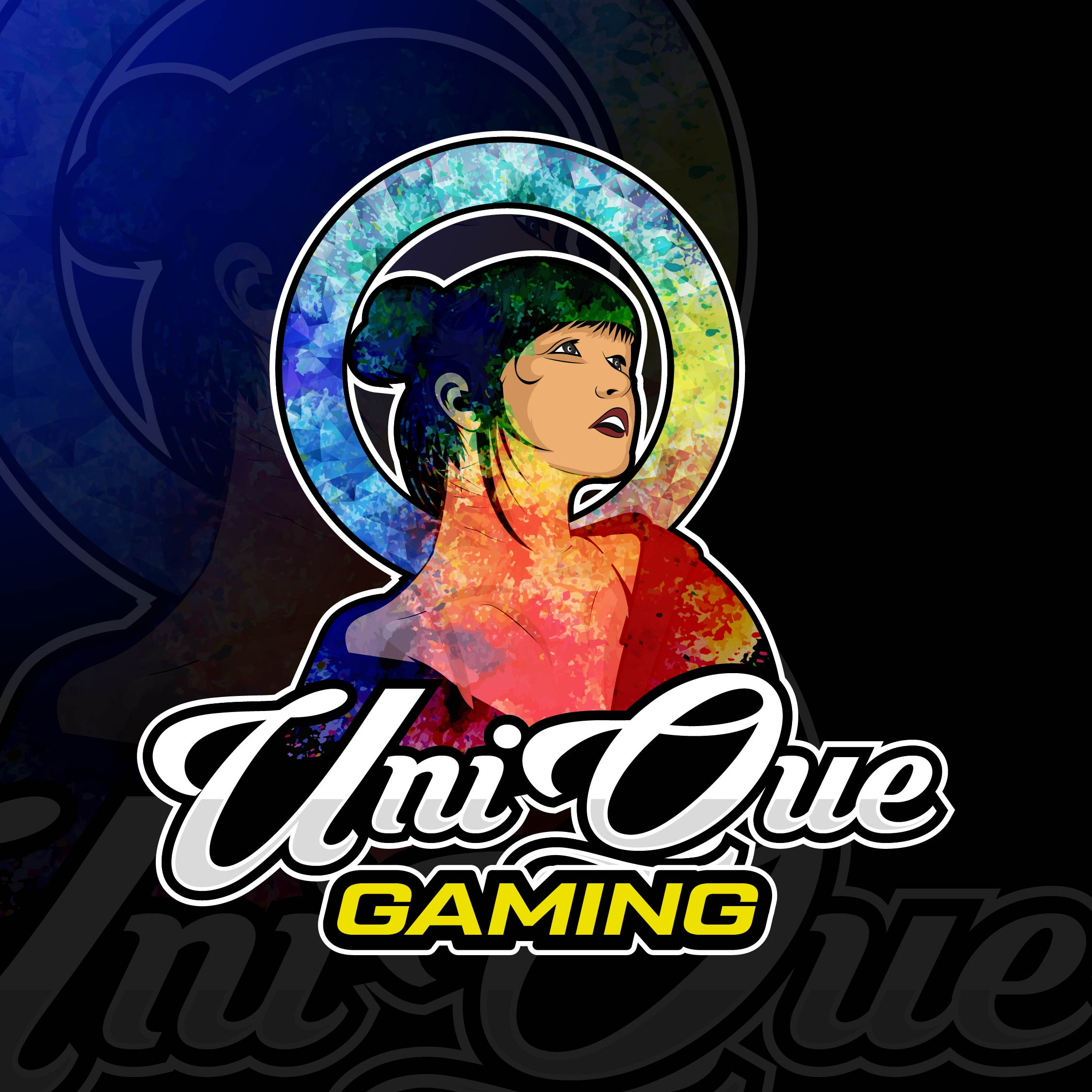 UniQue Gaming logo by Naima Yaseen on Dribbble