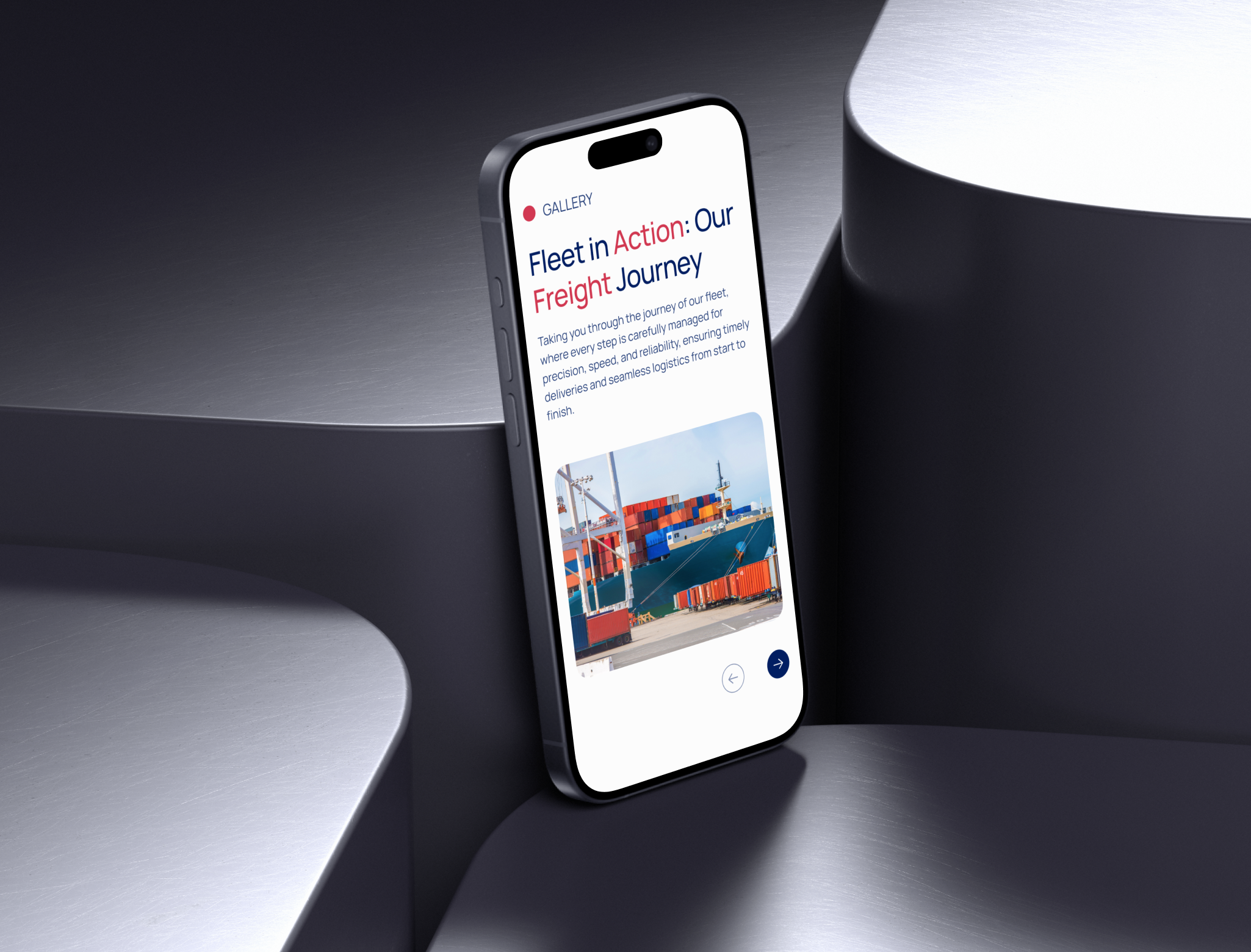 Logix About & Contact Us – Logistic Website UI Figma by Ahmad S. Afandi for Peterdraw Studio on ...