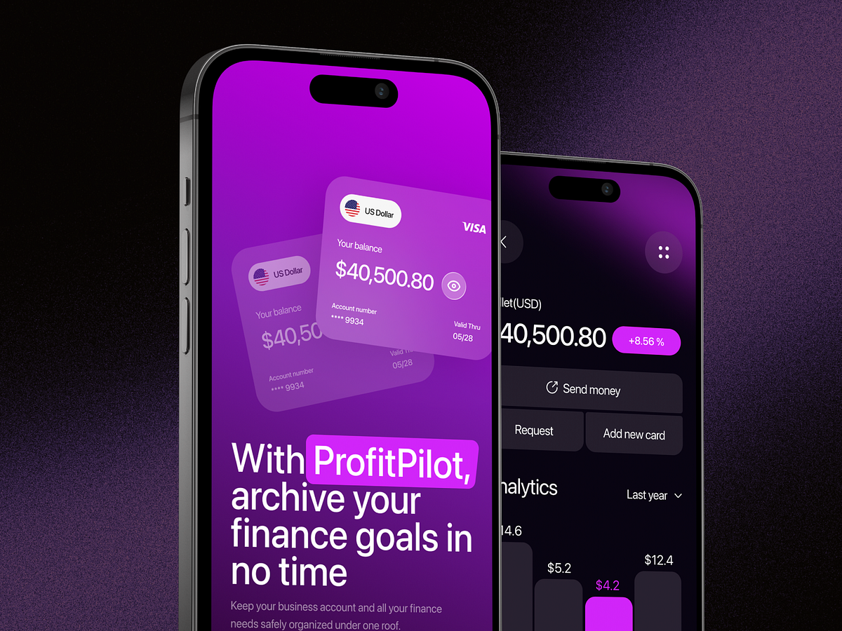 Payment Wallet Mobile UI Design by Roohi Koohi on Dribbble