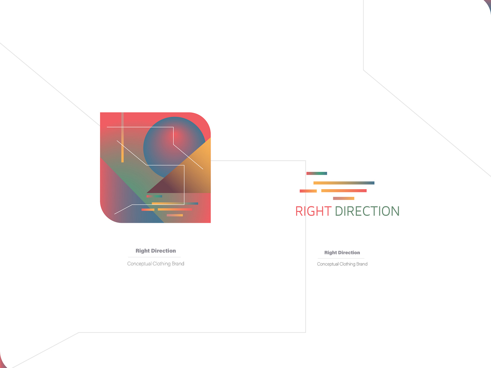Right Direction Concept Brand by Graedon on Dribbble