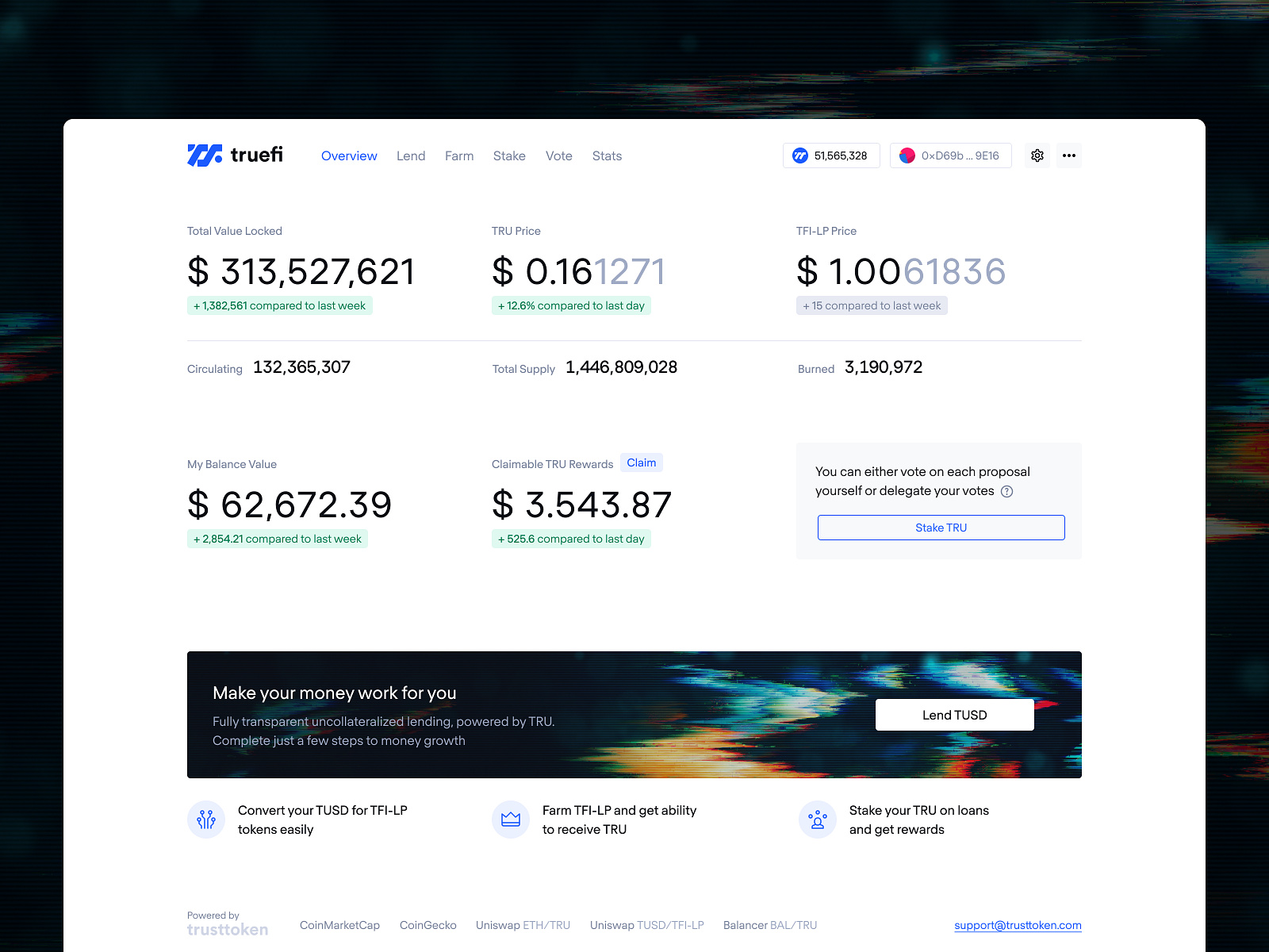 Crypto Dashboard, Ui/Ux, Web3, DeFi platform by Andriy Yurchenko on Dribbble