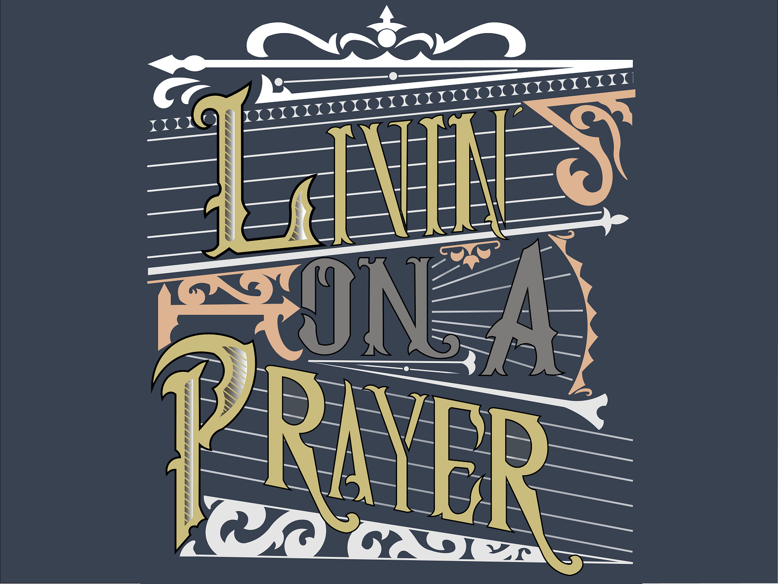 Livin On A Prayer - Color Background by Yohan Hariadih on Dribbble