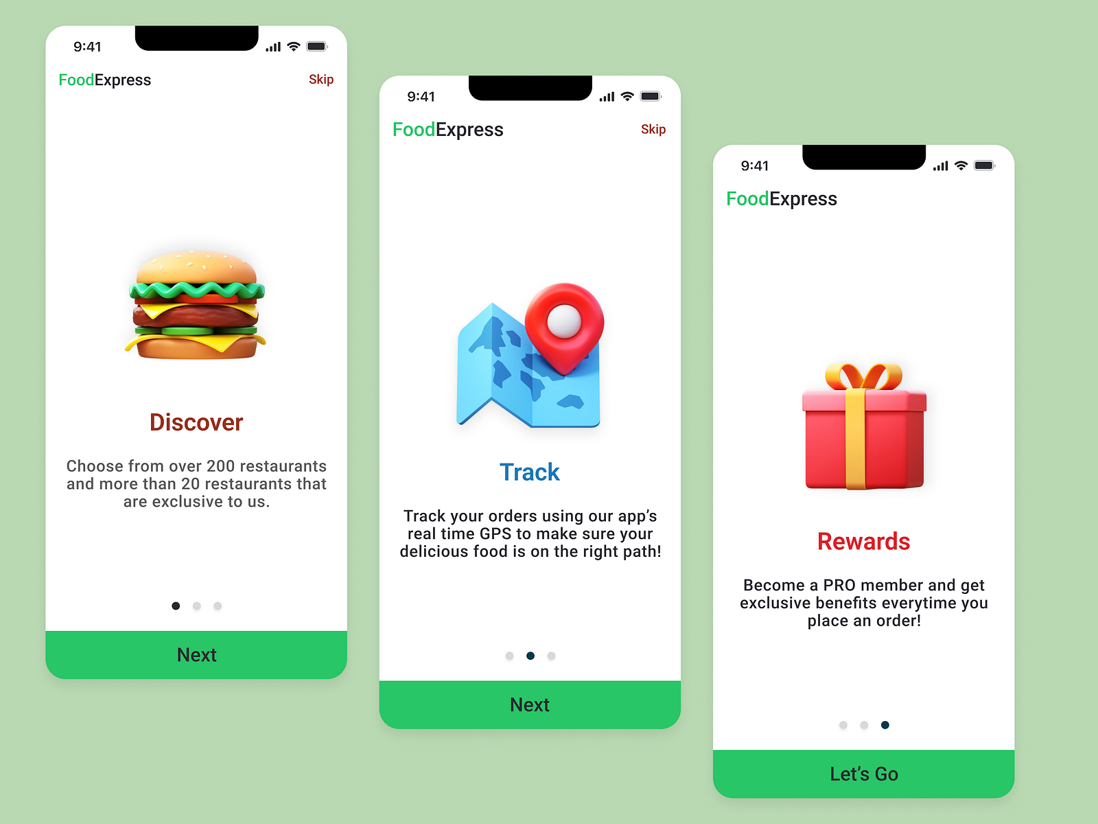 Daily UI - 23 : Onboarding by Tazim Imran on Dribbble
