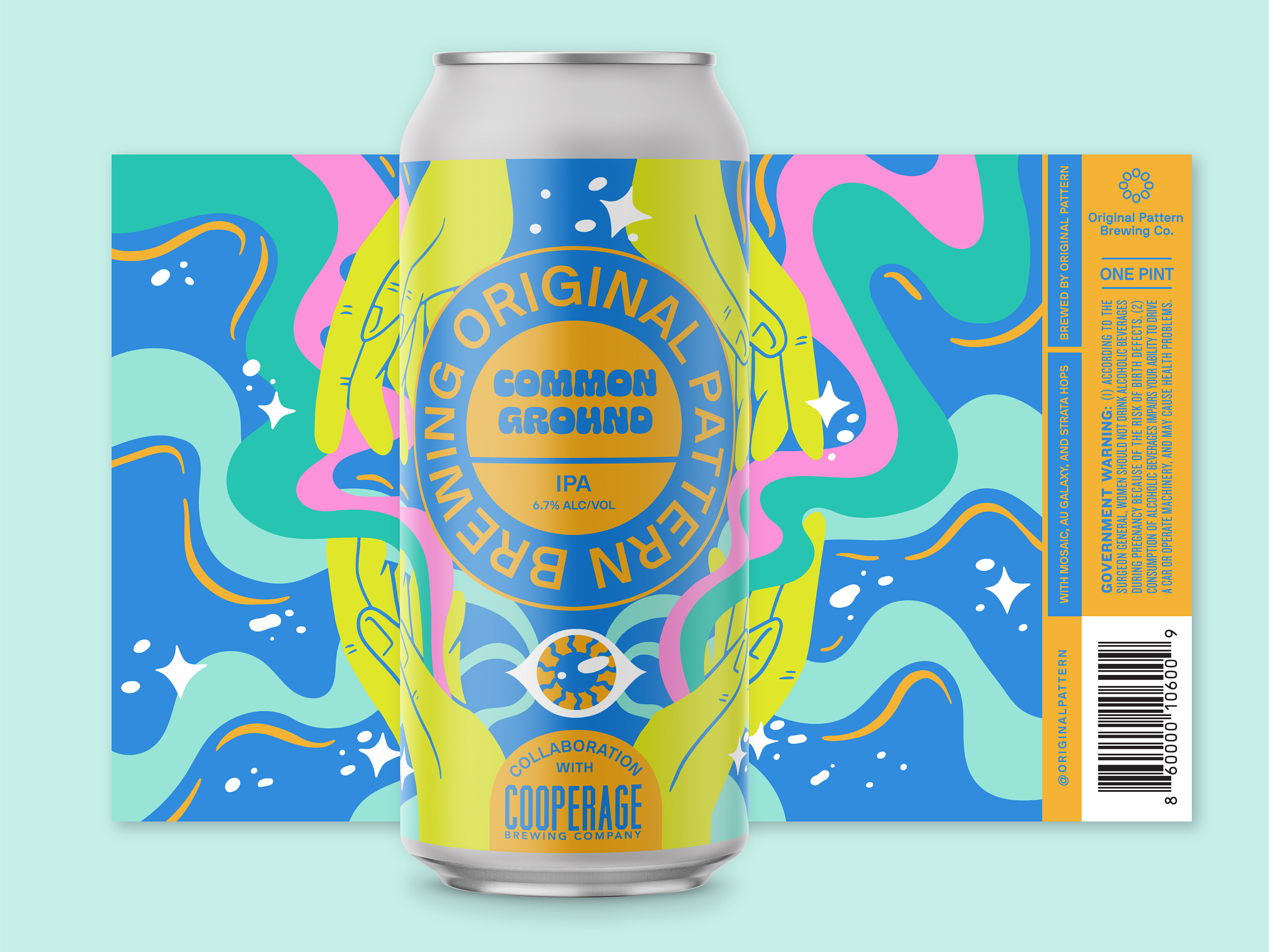 Common Ground IPA by Lauren Stevens for Blindtiger Design on Dribbble