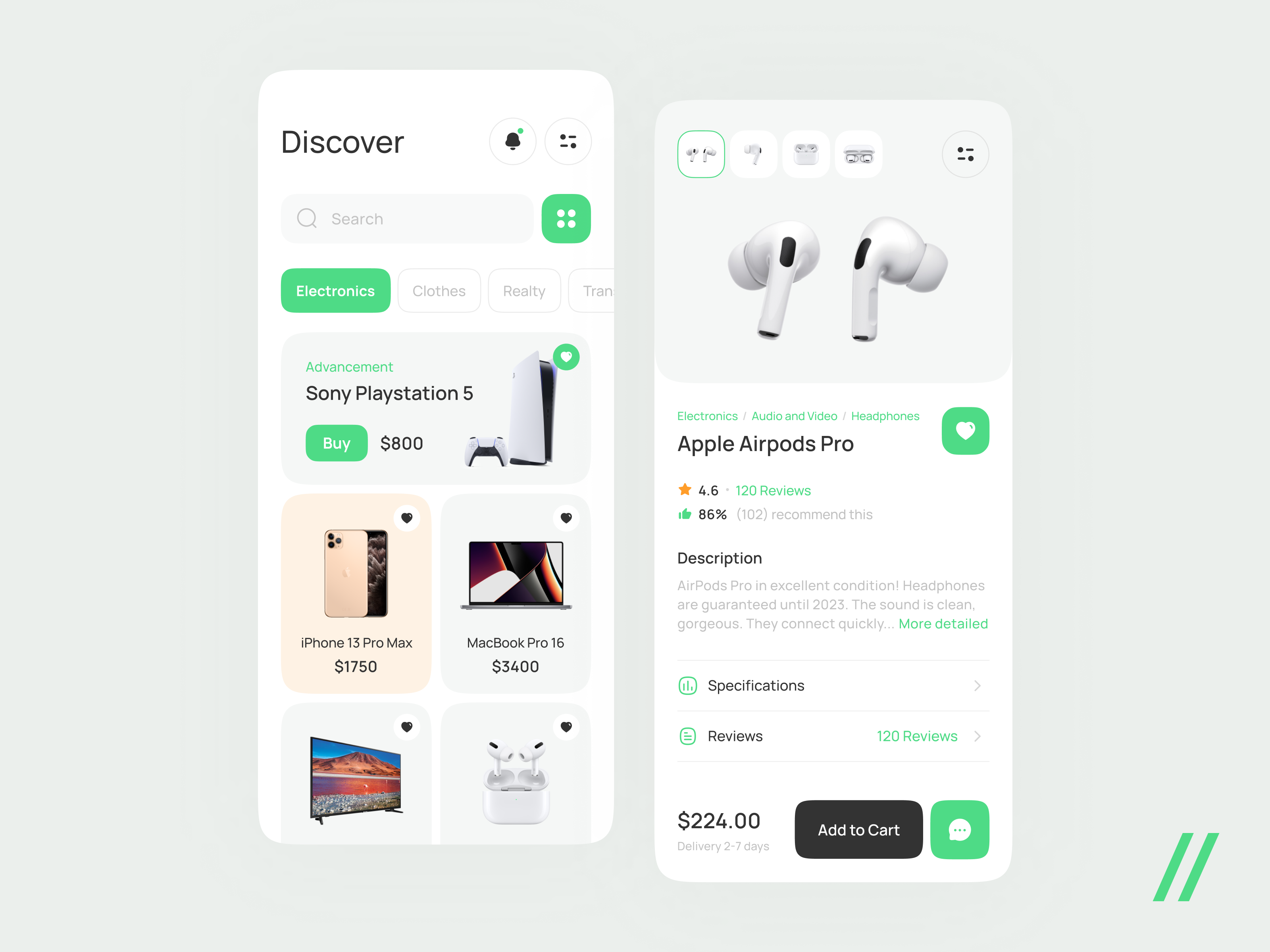 P2P Marketplace Mobile IOS App by Daria Kravets for Purrweb UI/UX ...