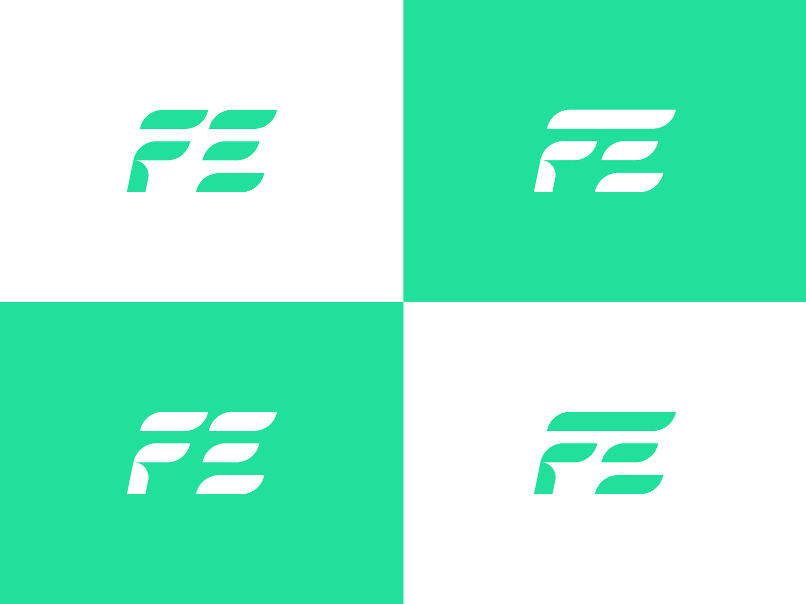 FE symbol by Aleksandar on Dribbble