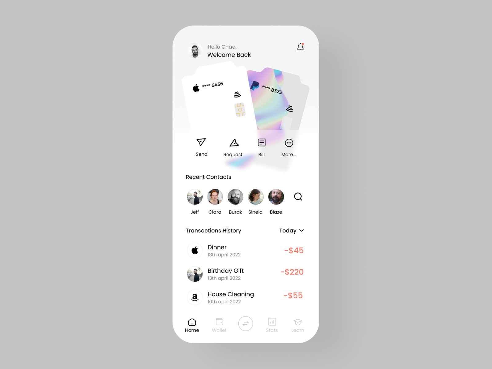 Finance App Design Mobile App by lazy kar for LazyInterface UI UX Team on Dribbble