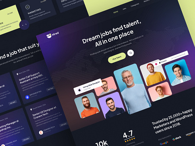 Job Portal Website Design by Sajib Rahman for UIHUT - UI UX Design ...