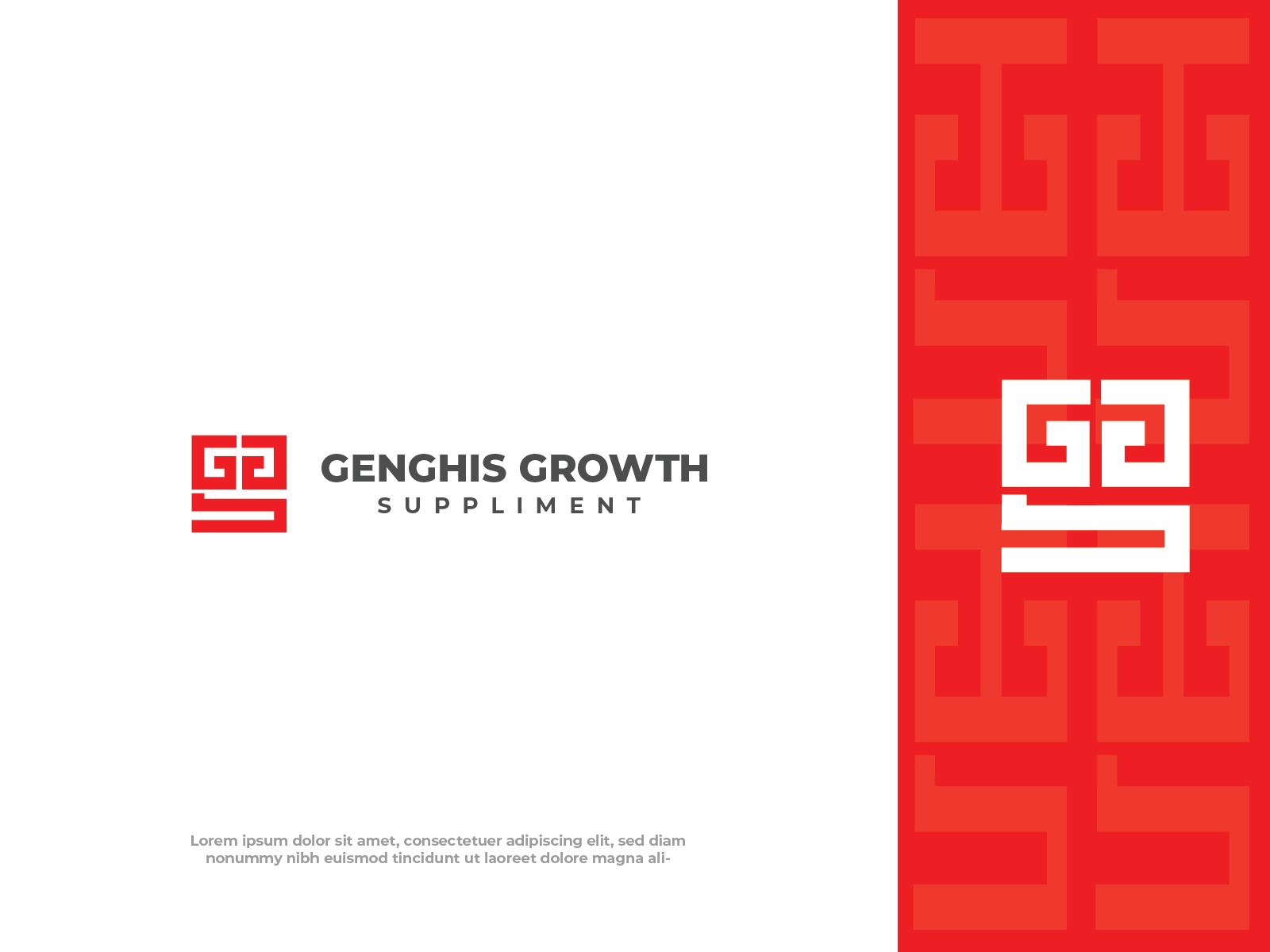 Supplement company logo by Nisha on Dribbble