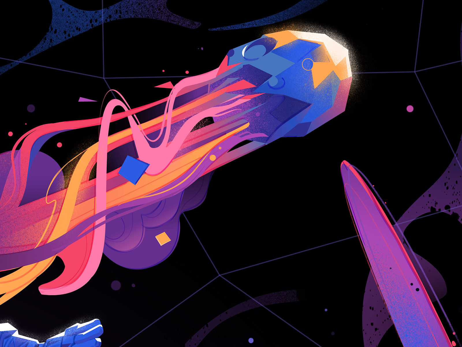 Comet ☄ by Hurca!™ for Awsmd on Dribbble