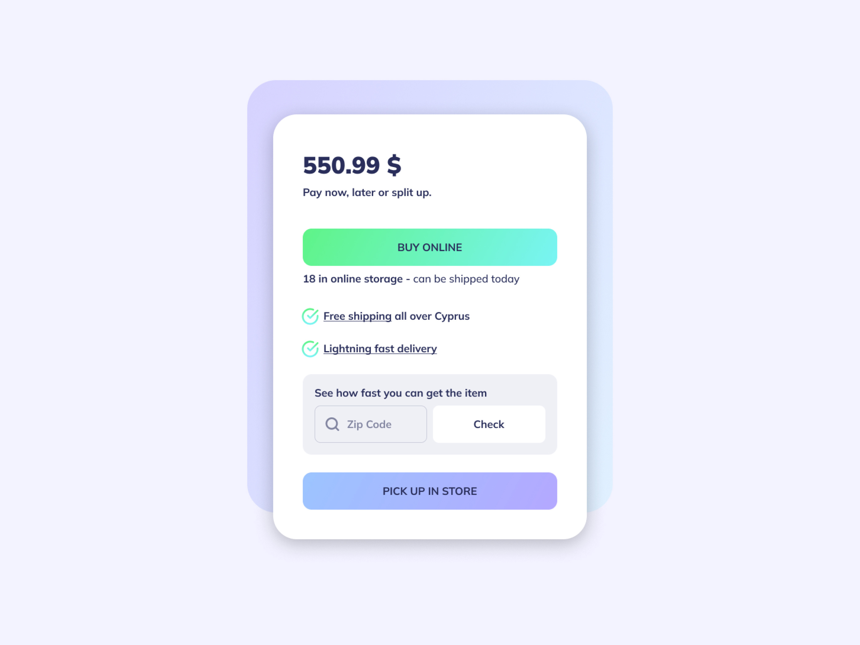 Price Card UI/UX Design by Sunat Azimov on Dribbble