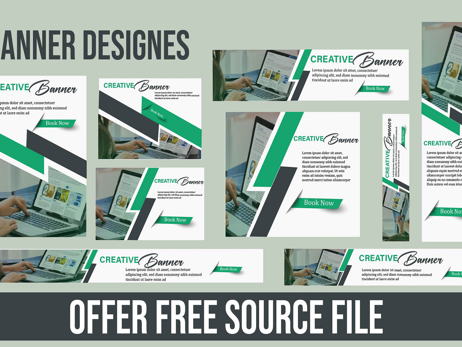 banners by Rabia on Dribbble