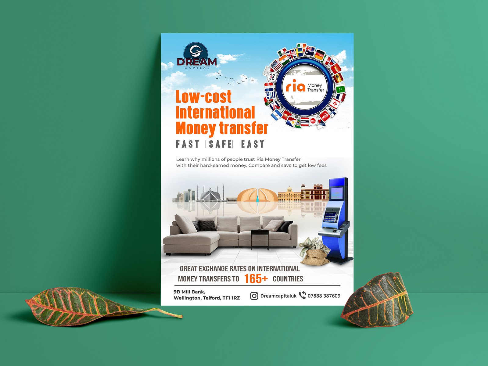 Money Transfer Poster by Creative Studio 🏆 on Dribbble