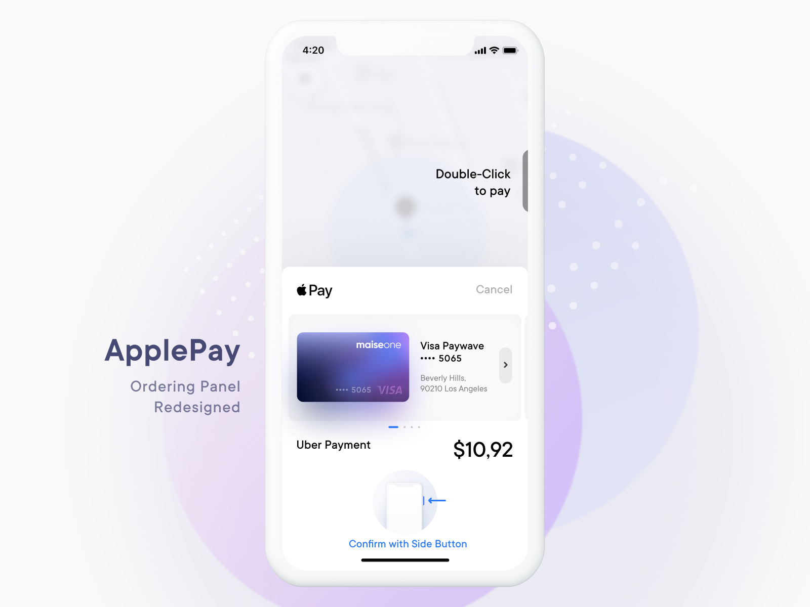 ApplePay Payment Redesign by Michal Sambora on Dribbble