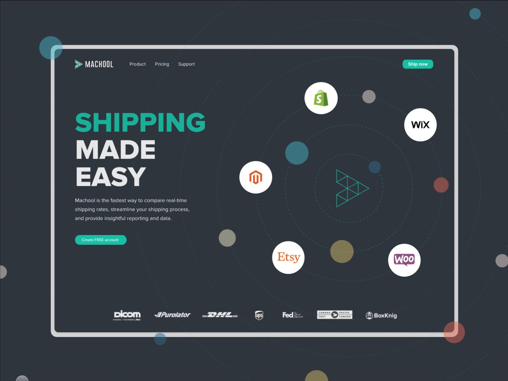 Home screen idea by Naokure on Dribbble