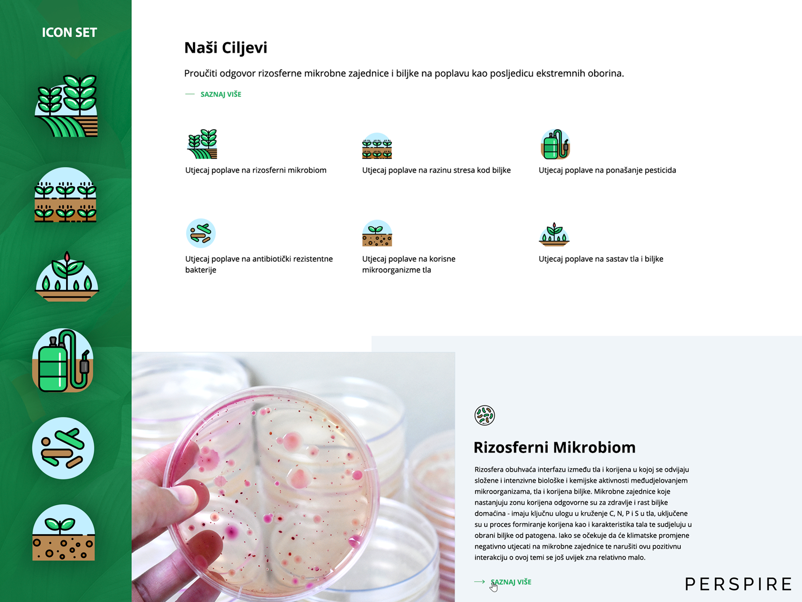 Perspire Logo and Web Design by Qbit - Digital Agency on Dribbble