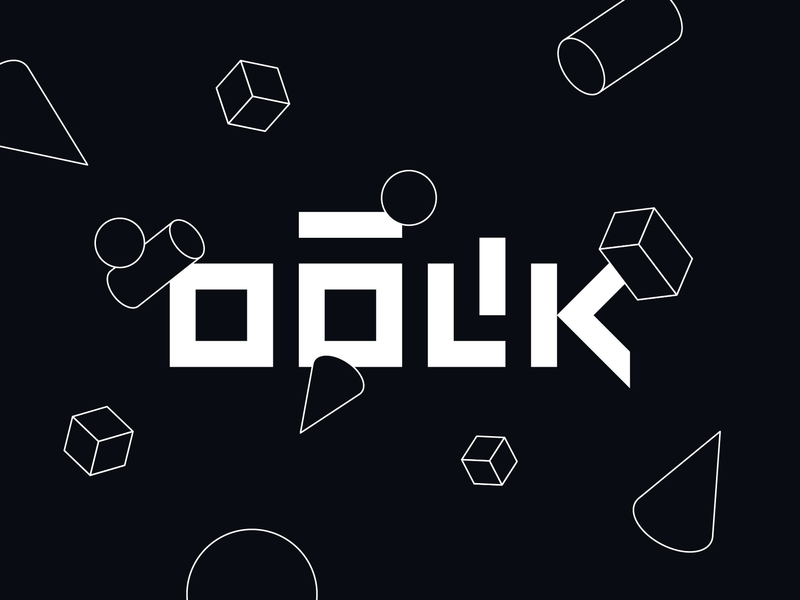 Oblik Logo - Shapes by Anna Nikolova for Oblik Studio on Dribbble
