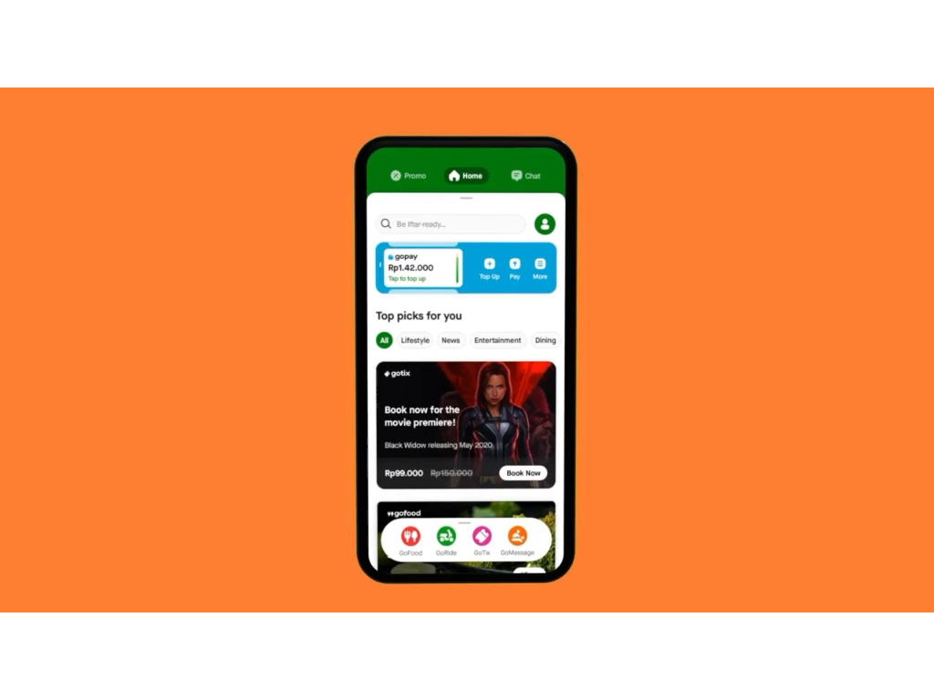 Gojek Homescreen by Gojek Design on Dribbble