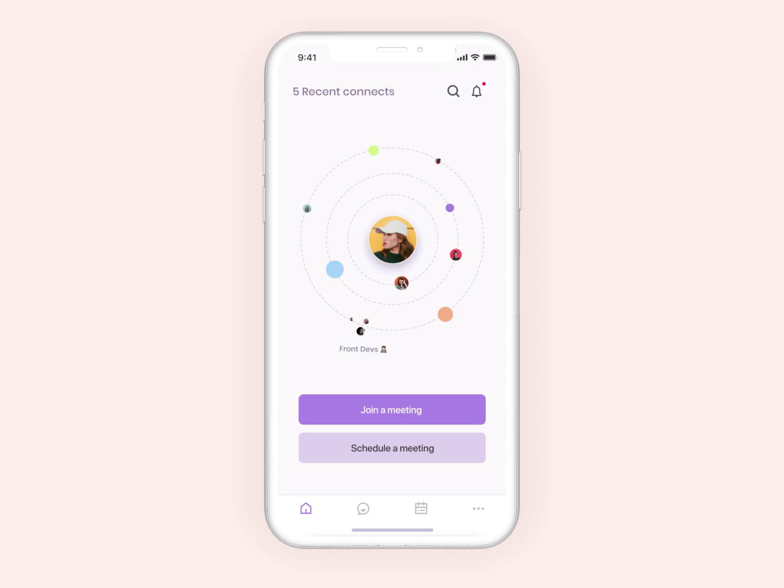 Meeting app concept | ProtoPie 5.0 by Yasintha Perera on Dribbble