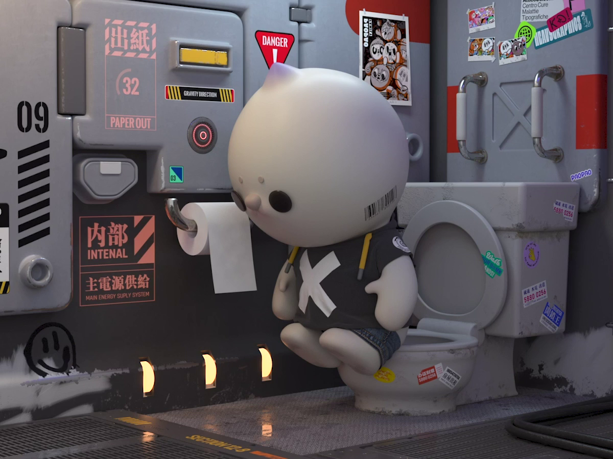 PAOPAO 3D character animation design by Gaoding Chen on Dribbble