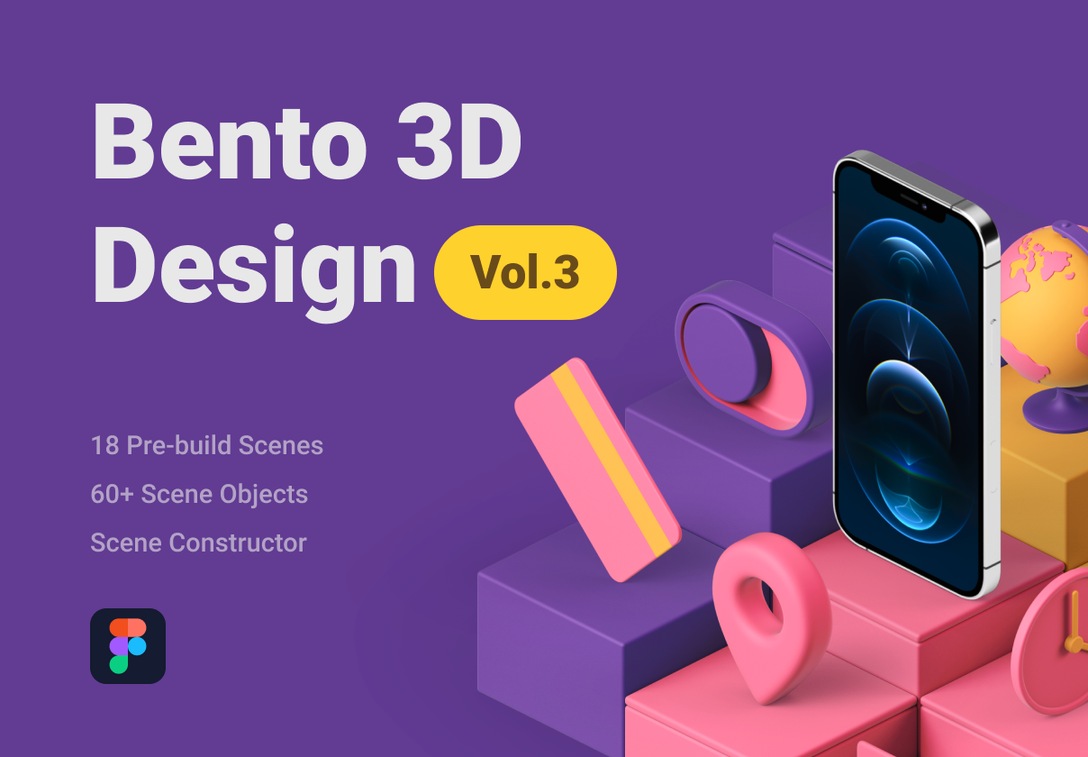 Bento 3D Design Vol.3 by Kirill Emelyanov on Dribbble