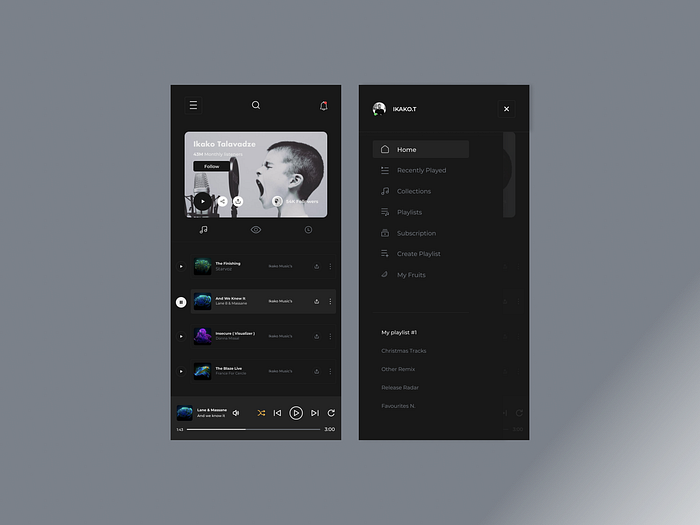 Browse thousands of Music UI images for design inspiration | Dribbble