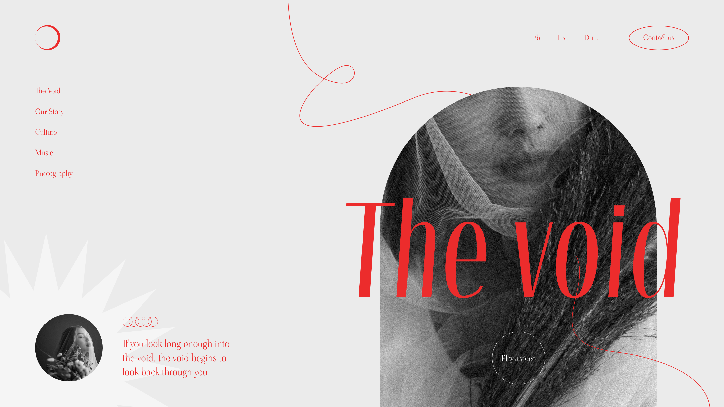 The Void - Visual Exploration by Mata Nguyen on Dribbble