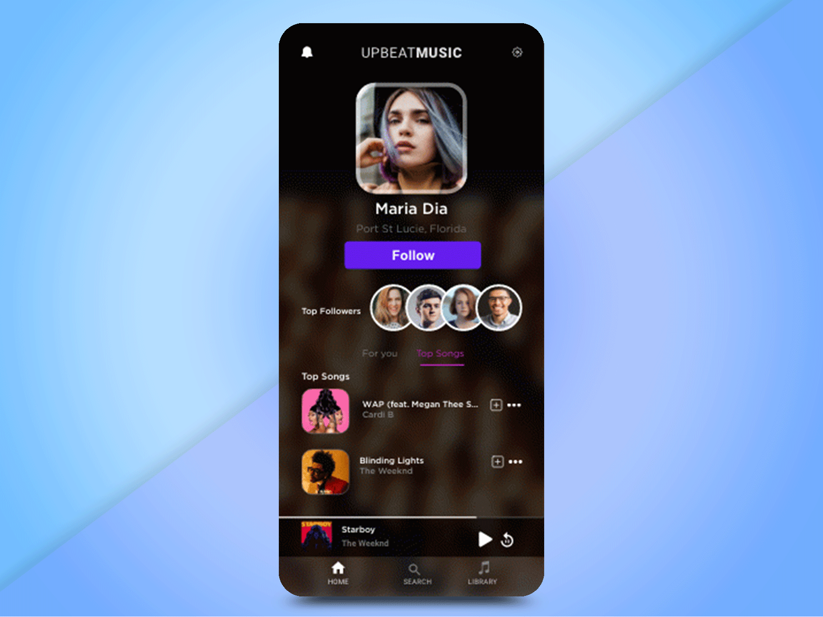 Profile Setting by Toni-Ann on Dribbble
